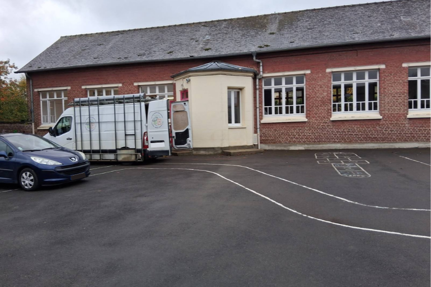 Effry : des travaux ont débuté à l’école. - Echo FM - La radio du Sud ...